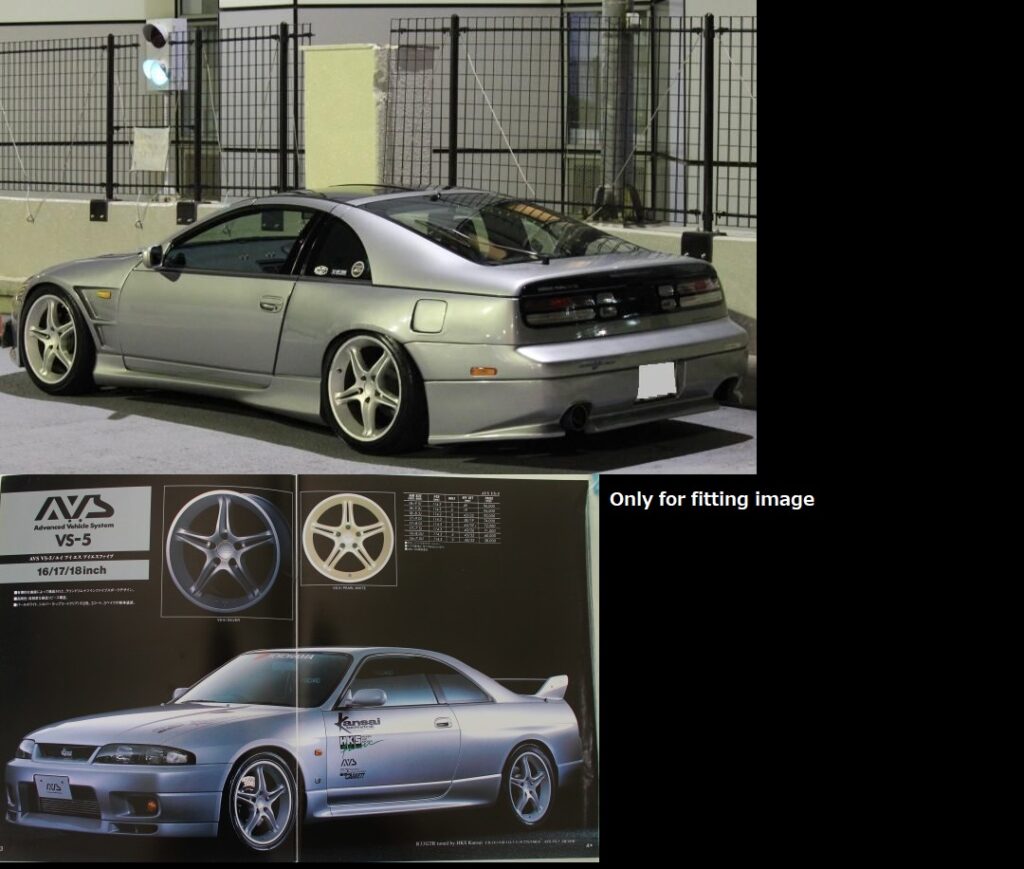 YOKOHAMA ADVAN AVS VS-5 / VS5 17×7.5j +26 /9j +38 5×114.3 CB:73 x4 ...