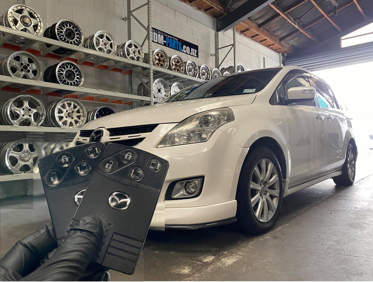 MAZDA CARD KEY Fob Genuine 4 Buttons ( Unlocked ) » JDM-PARTS NZ