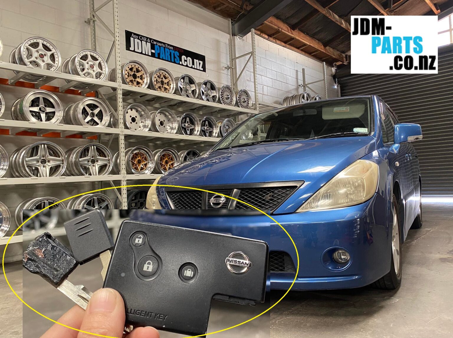 NISSAN Genuine SMART CARD KEY 4 Buttons 315Mhz ( Unlocked ) » JDM-PARTS NZ