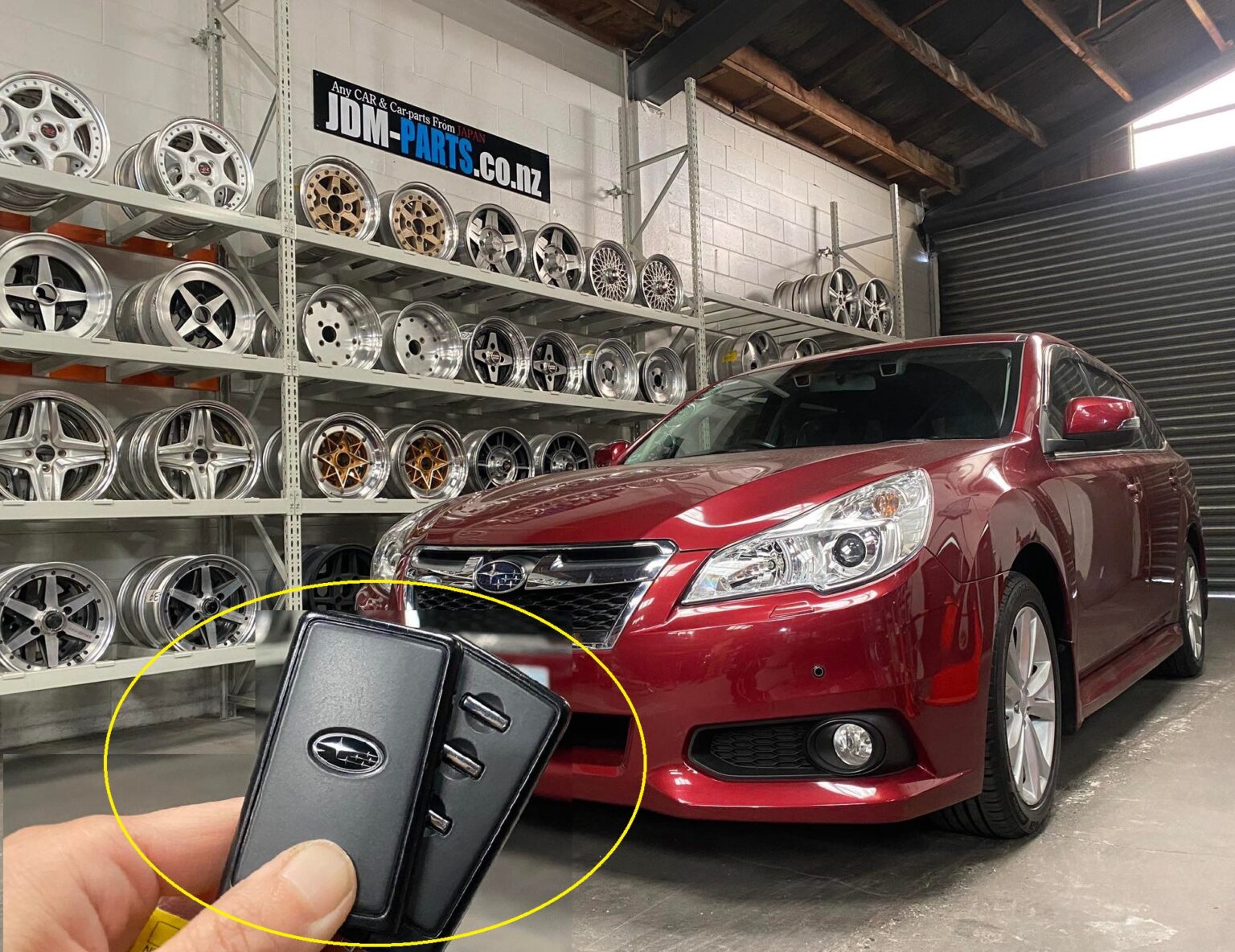 SUBARU Legacy BRM BRG Model Push Start Engine Model Smart Key Replacement & Duplication » JDM ...