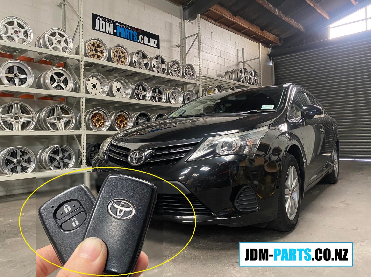 TOYOTA AVENSIS ZRT272 Push Star Engine model Smart Key replacement ...