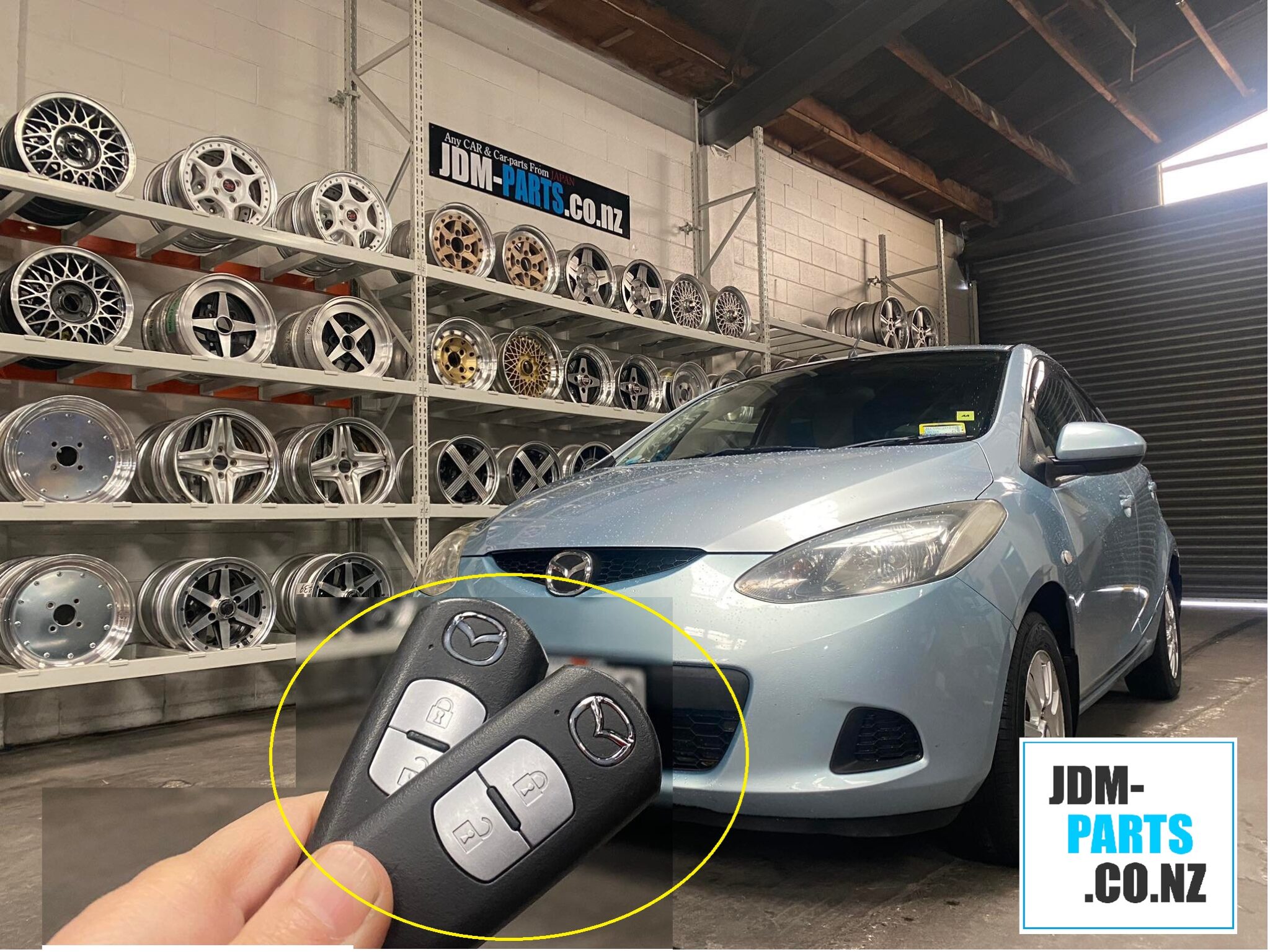 MAZDA DEMIO DE3FS Smart key Model Smart Fob Duplication » JDM-PARTS NZ