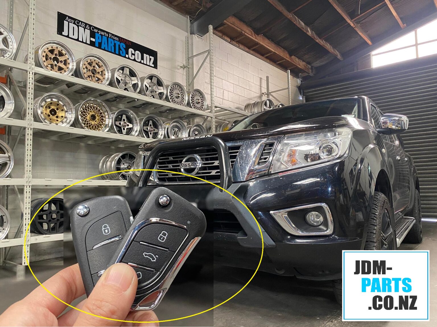 NISSAN NAVARA ST Remote Key Fob Replacement and programming » JDM-PARTS NZ