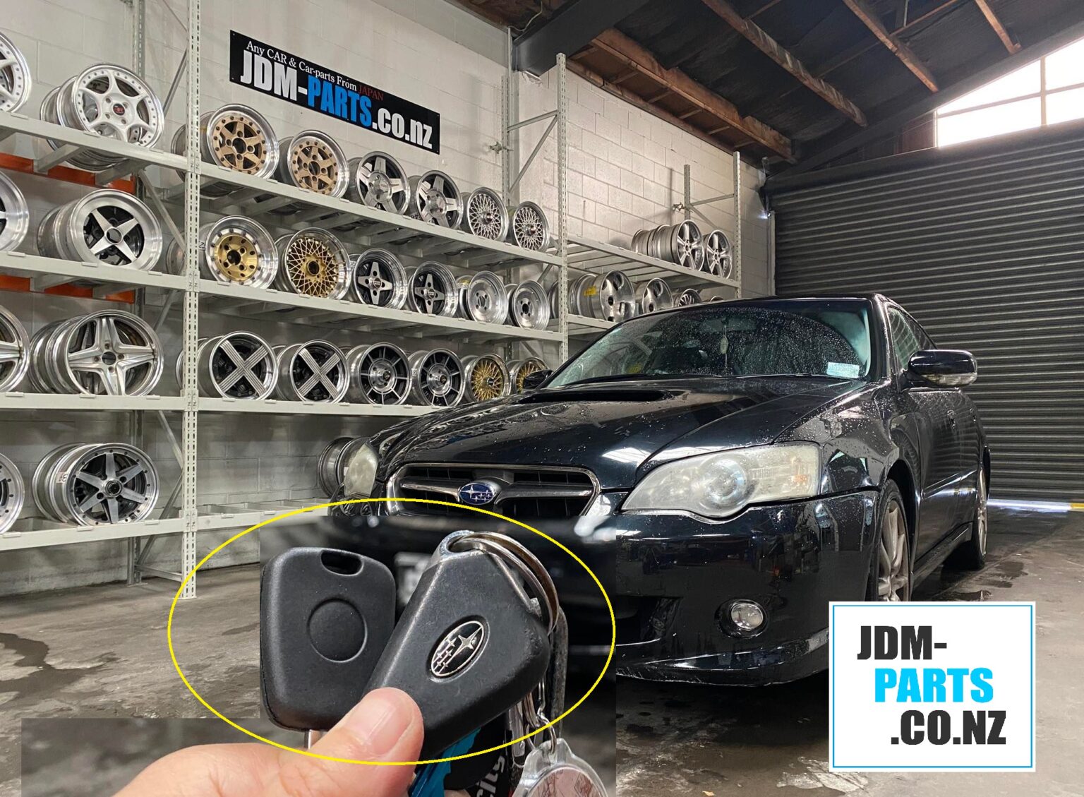 SUBARU LEGACY BL Remote key fob Duplication and coding » JDM-PARTS NZ