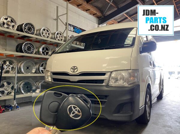 TOYOTA Hiace Spare Key Replacement and coding » JDM-PARTS NZ