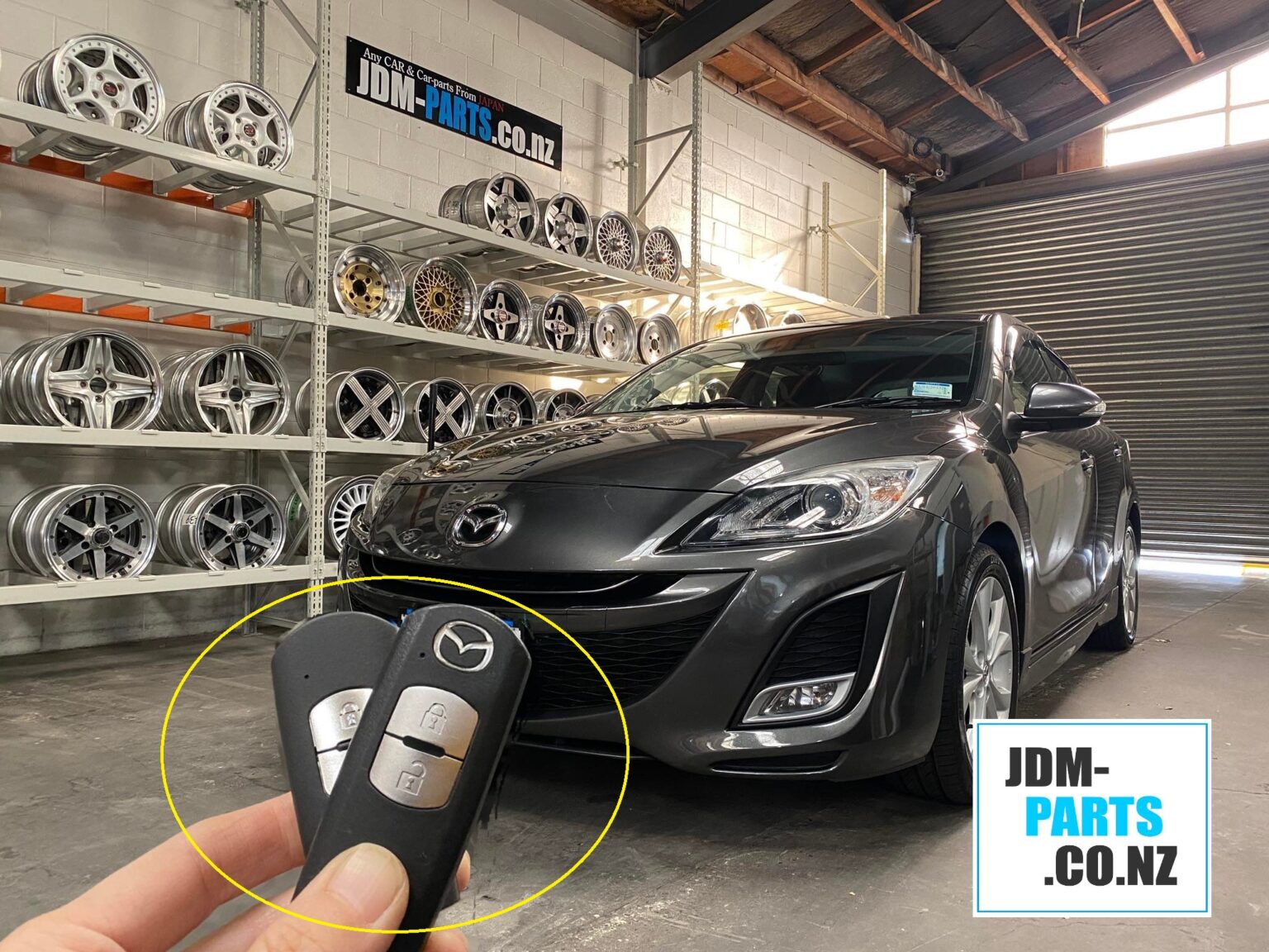 MAZDA AXELA SPORTS MAZDA SPEED Smart key fob Duplication » JDM-PARTS NZ