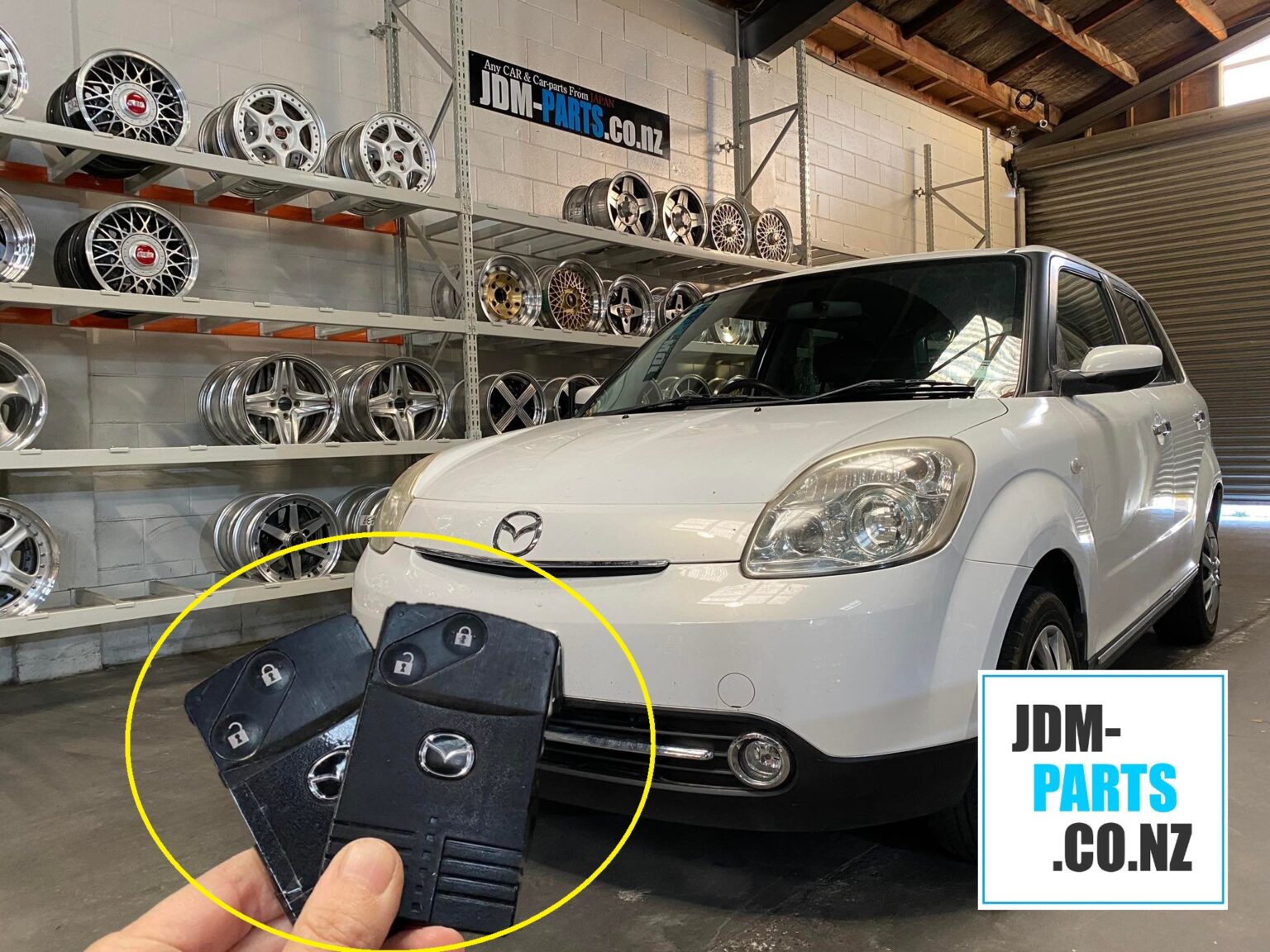 MAZDA VERISA CARD KEY Replacement & Key Cut » JDM-PARTS NZ