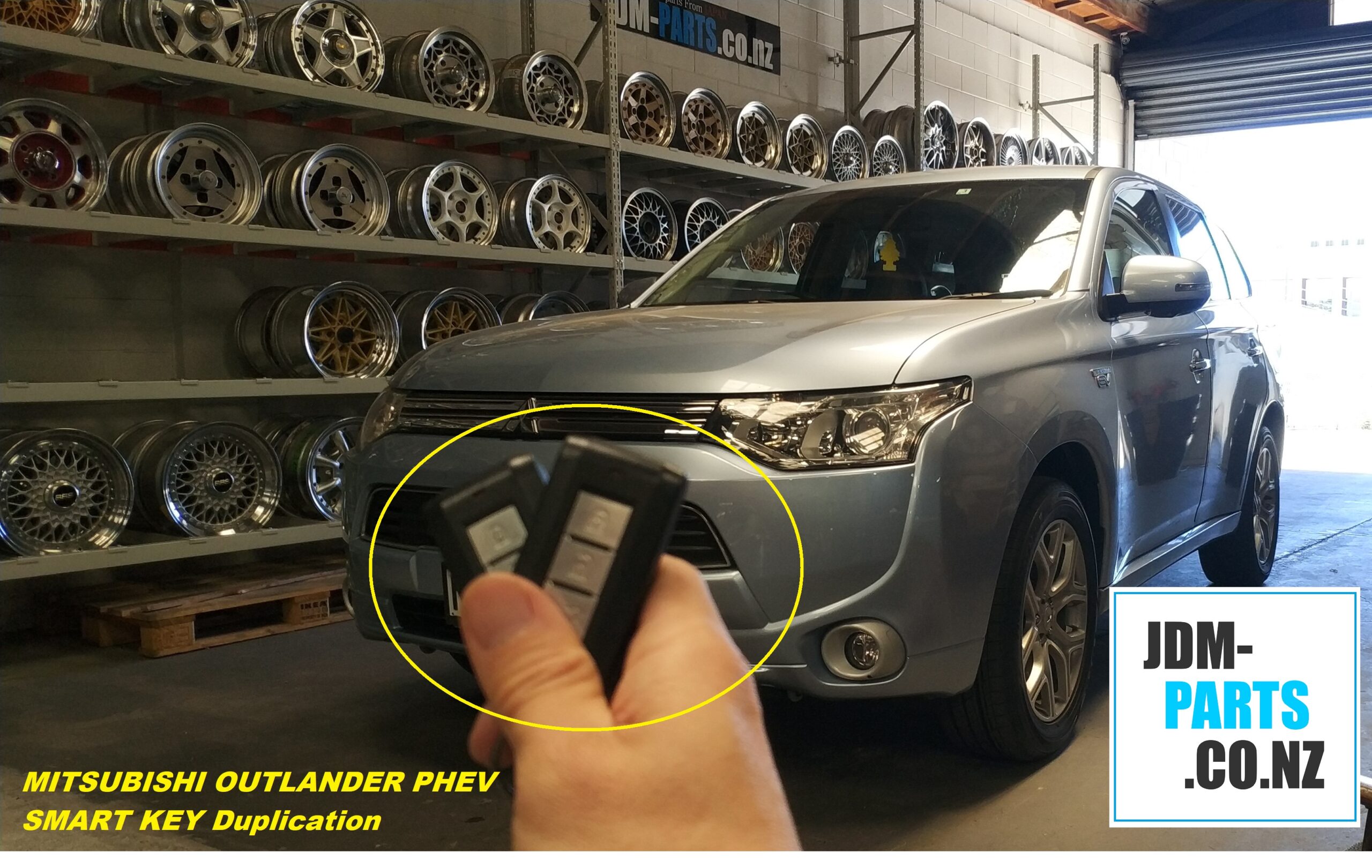 MITSUBISHI OUTLANDER PHEV SMART KEY Replacement Duplication » JDM-PARTS NZ