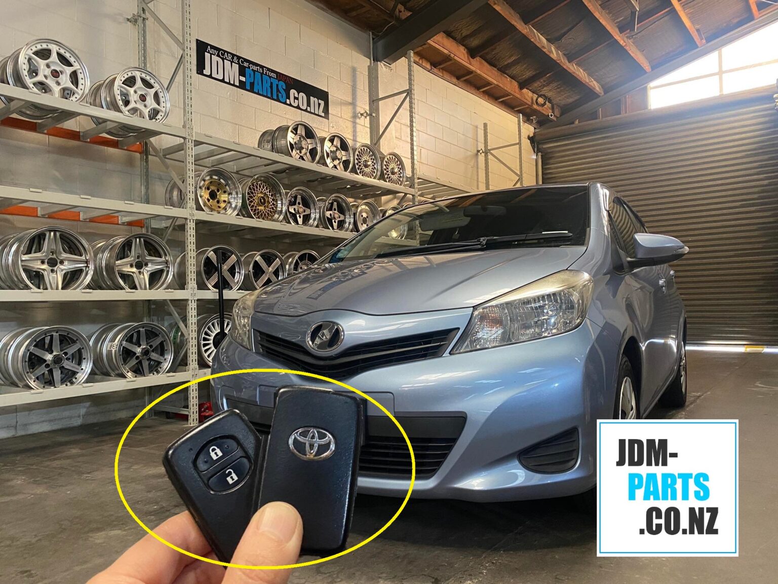 TOYOTA VITZ SMART KEY Replacement and Key Cut » JDM-PARTS NZ
