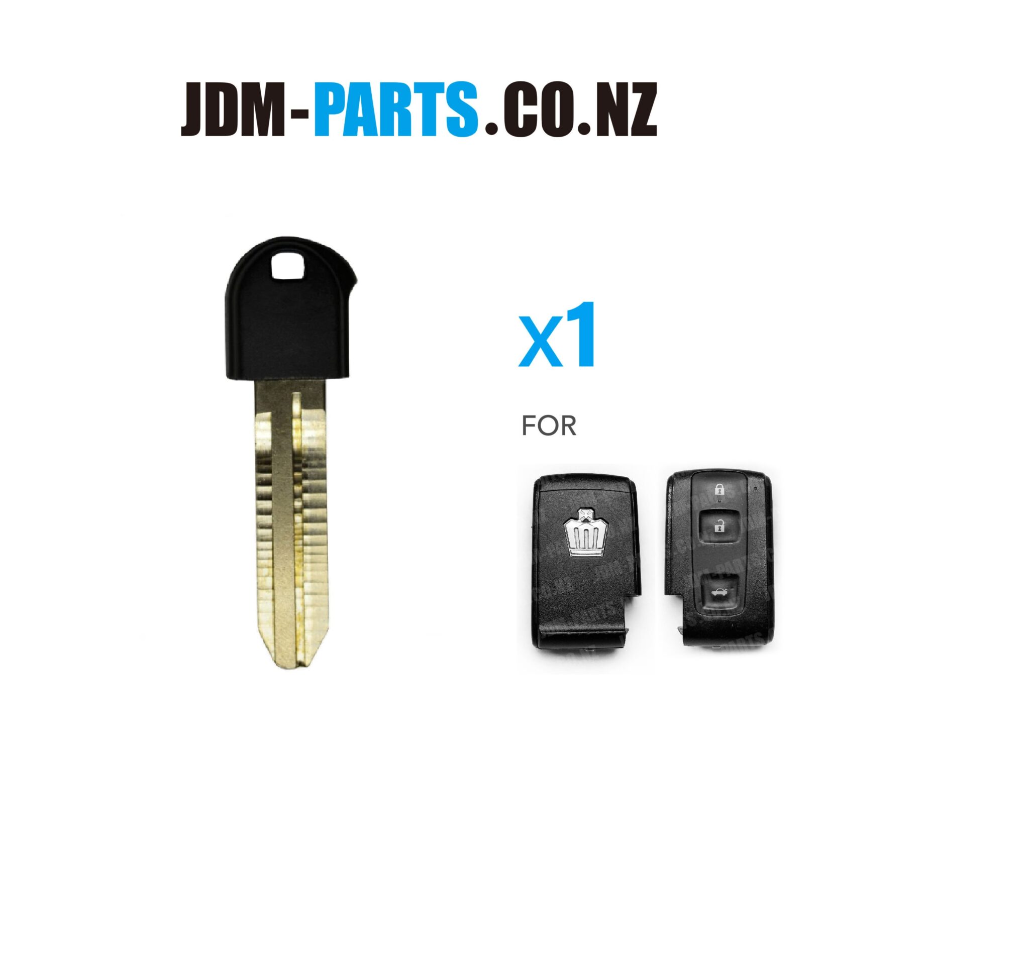 TOYOTA Crown Prius SMART KEY Emergency Key Blade TOY43R » JDM-PARTS NZ