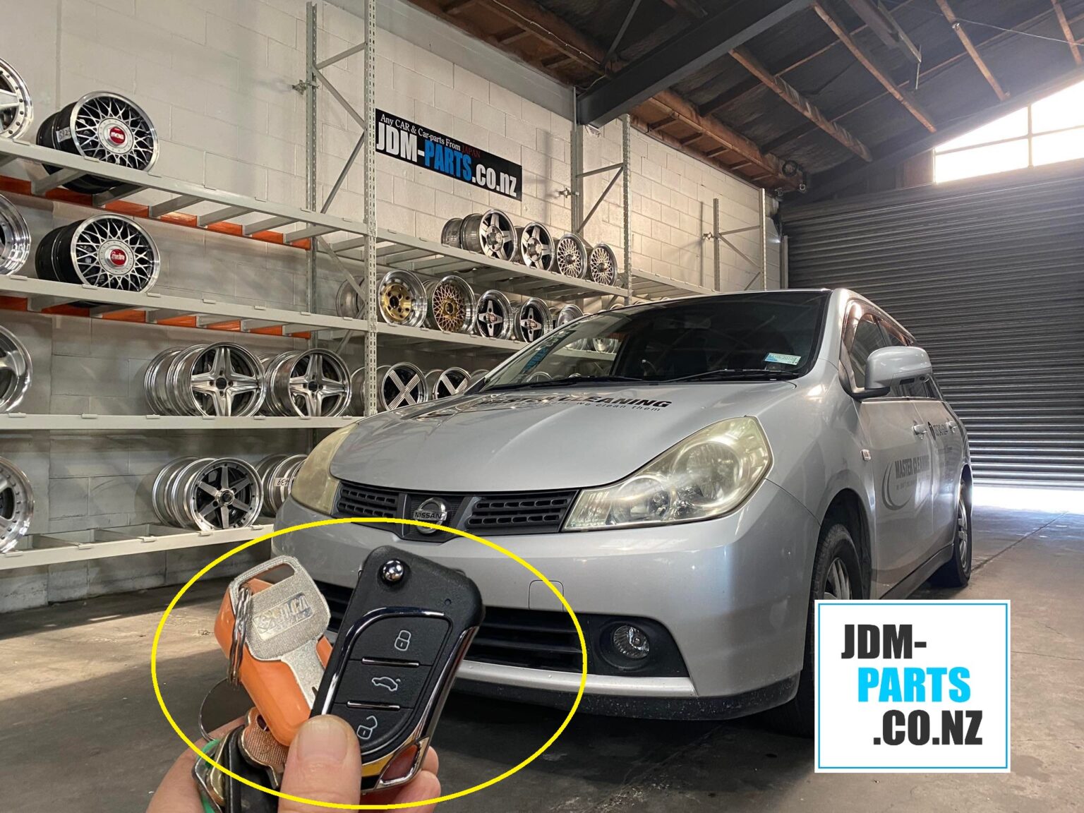 NISSAN WINGROAD New Replacement remote key fob » JDM-PARTS NZ