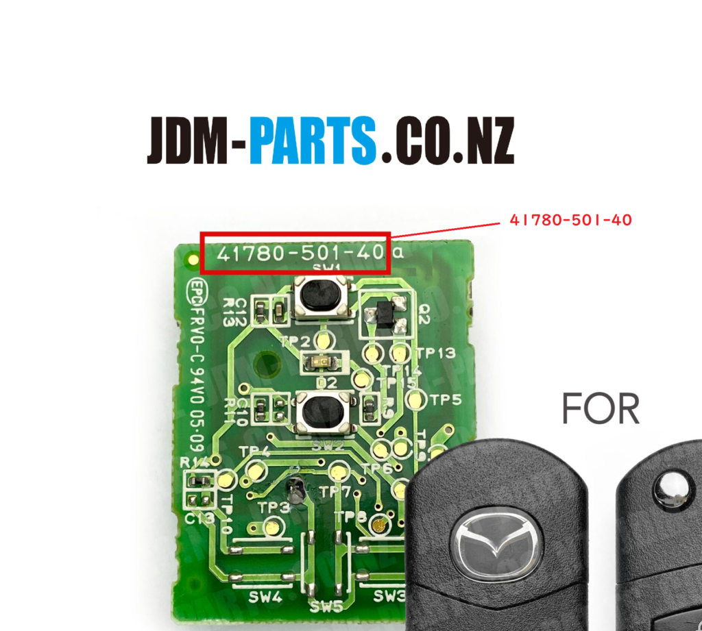 MAZDA Genuine Remote Transmitter key Fob 2 Buttons 315 Mhz Model 41780 ...