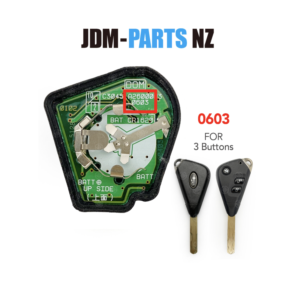 SUBARU Genuine Remote Transmitter KEY Fob 3 Buttons 315Mhz Model ...