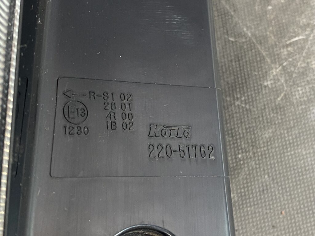 TOYOTA PASSO QNC10 KGC10 KGC15 Genuine Taillight / KOITO 220-51762 / Left Side x1 » JDM-PARTS NZ