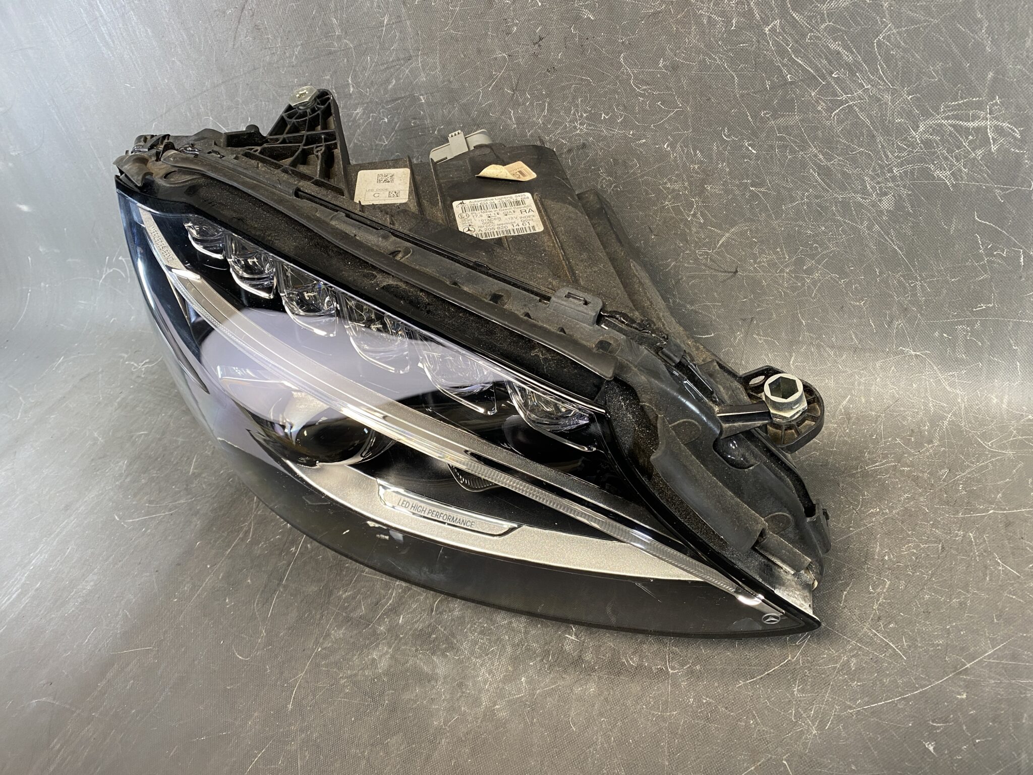 MERCEDES BENZ C Class W205 C205 LED Headlight A2058201461 Right Side x1 ...