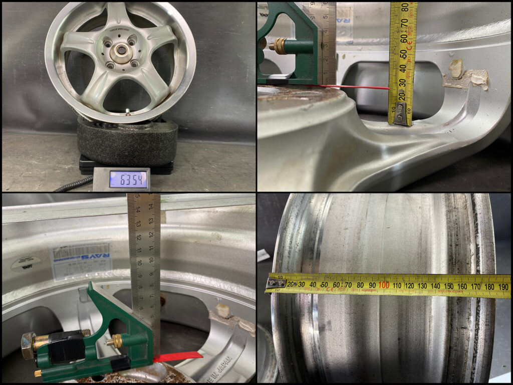 RAYS VOLK RACING AV REVOLUTION FORTESST 2 FORGED 6.3kg 2 piece 15×6.5j ...