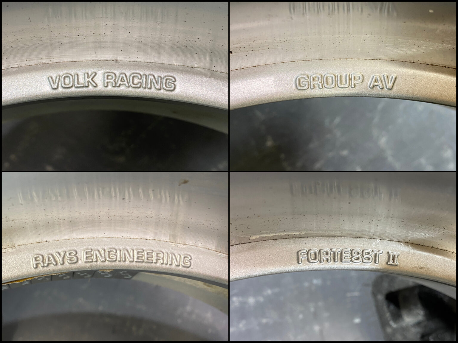 RAYS VOLK RACING AV REVOLUTION FORTESST 2 FORGED 6.3kg 2 piece 15×6.5j ...