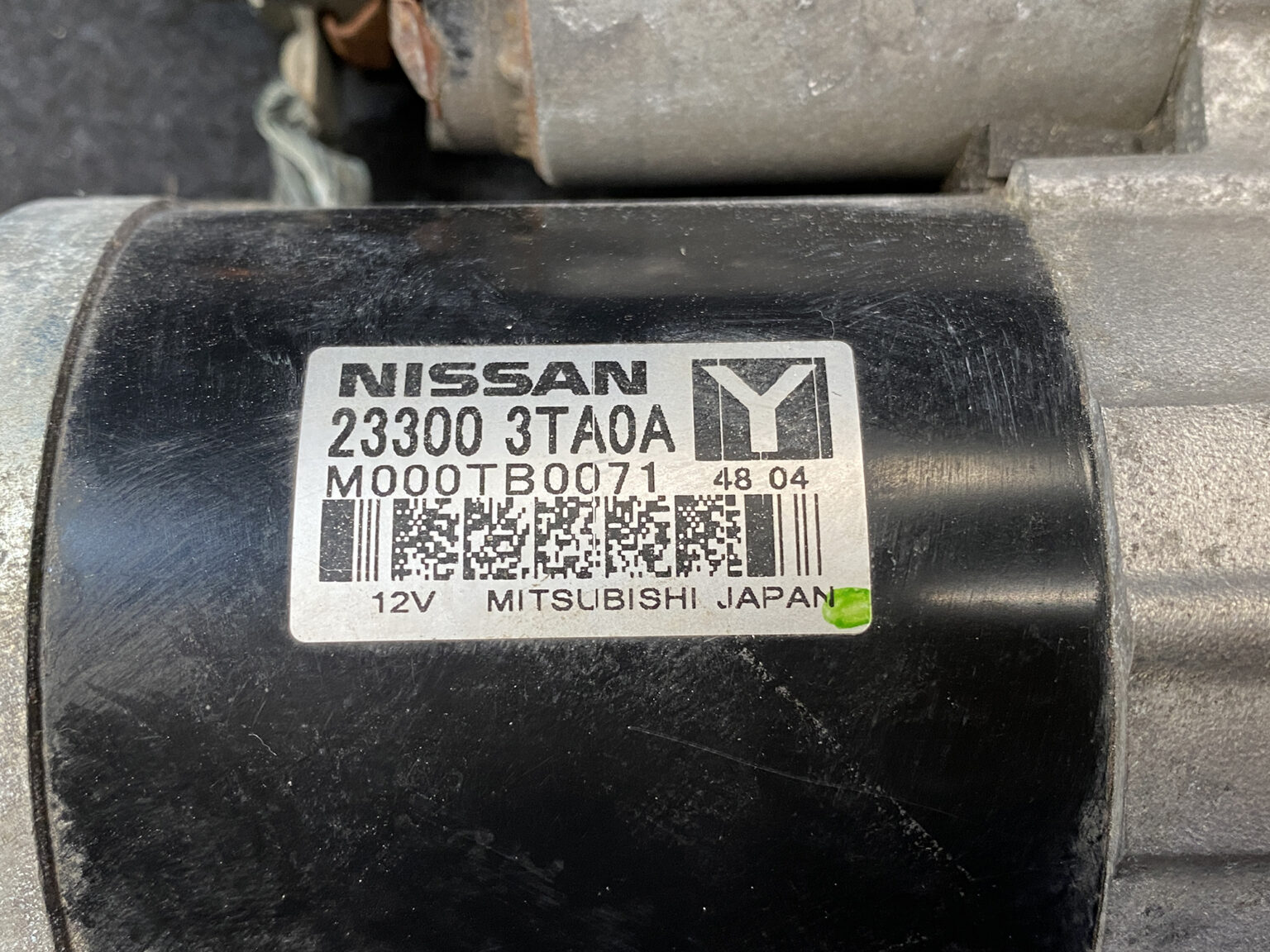 Genuine Starter Motor NISSAN TEANA L33 QR25DE 23300-3TA0A / M000TB0071 ...