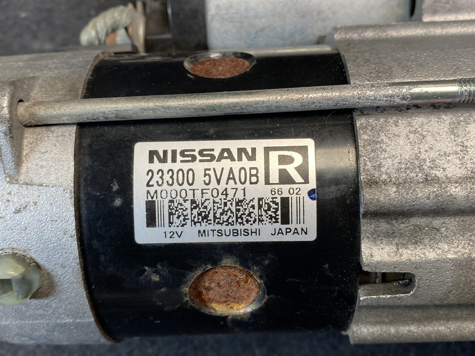 NISSAN Genuine Starter Motor NISSAN NOTE E12 HR12DE 23300-5VA0B ...