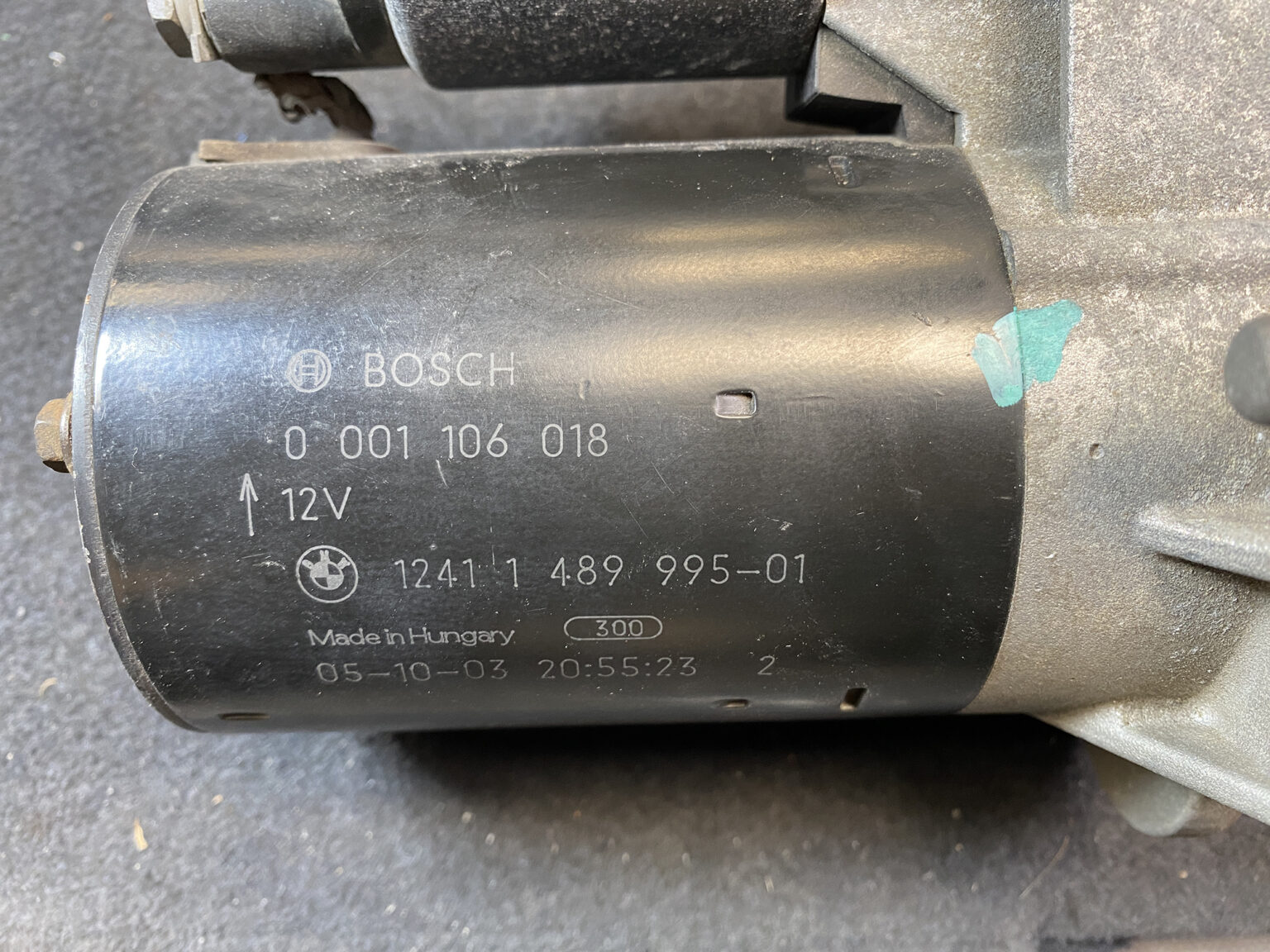 Genuine Starter Motor BMW E46 MINI R50 R52 R53 / 0001106018 / ...
