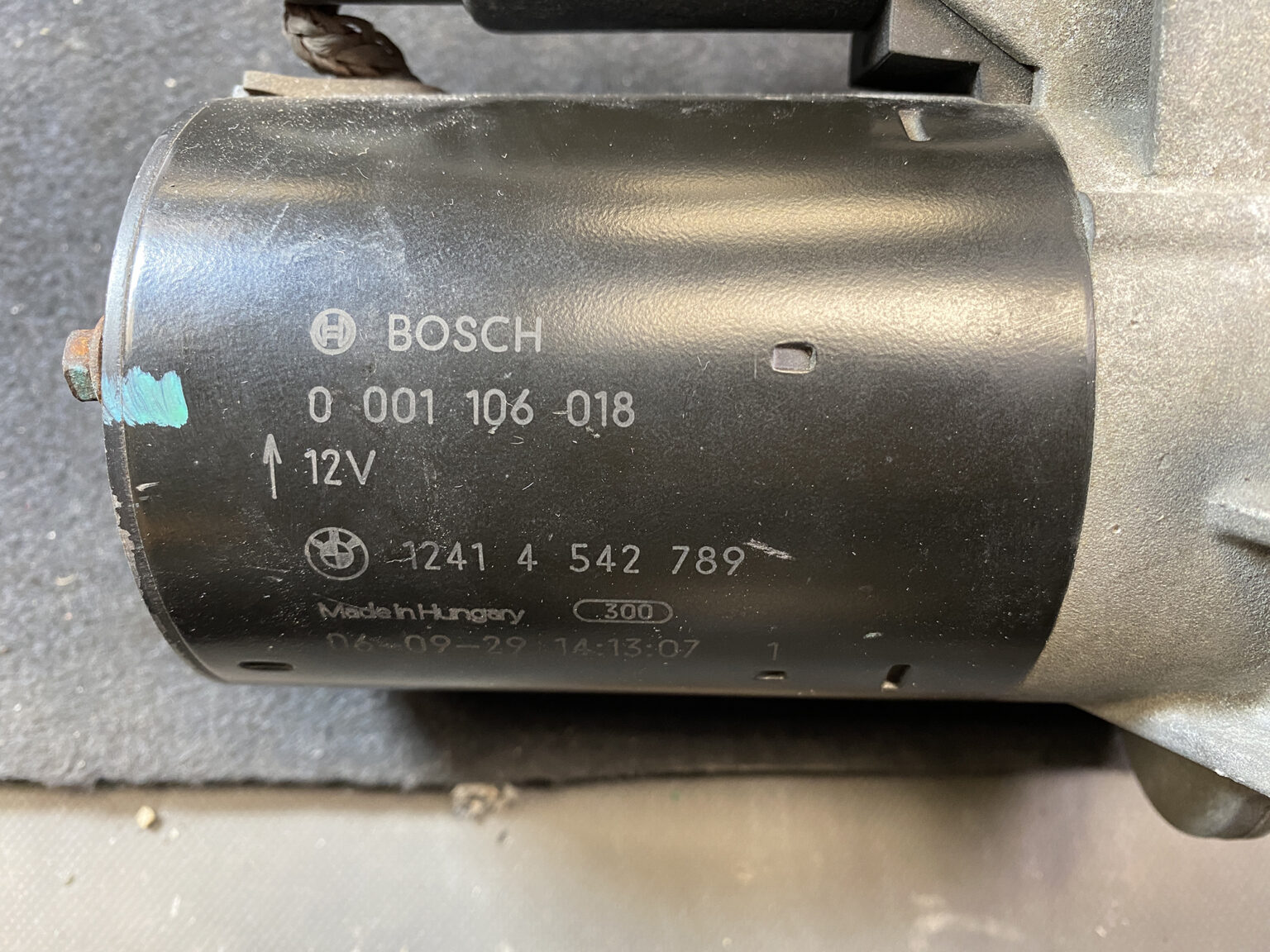 Genuine Starter Motor BMW MINI R50 R52 R53 /12414542789 / BOSCH ...