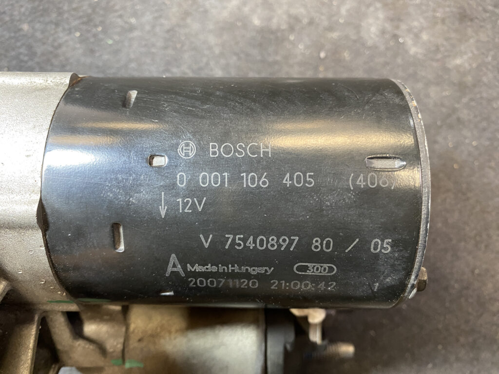 BMW PEUGEOT CITROEN Genuine Starter Motor BMW MINI R55 R56 R58 ...