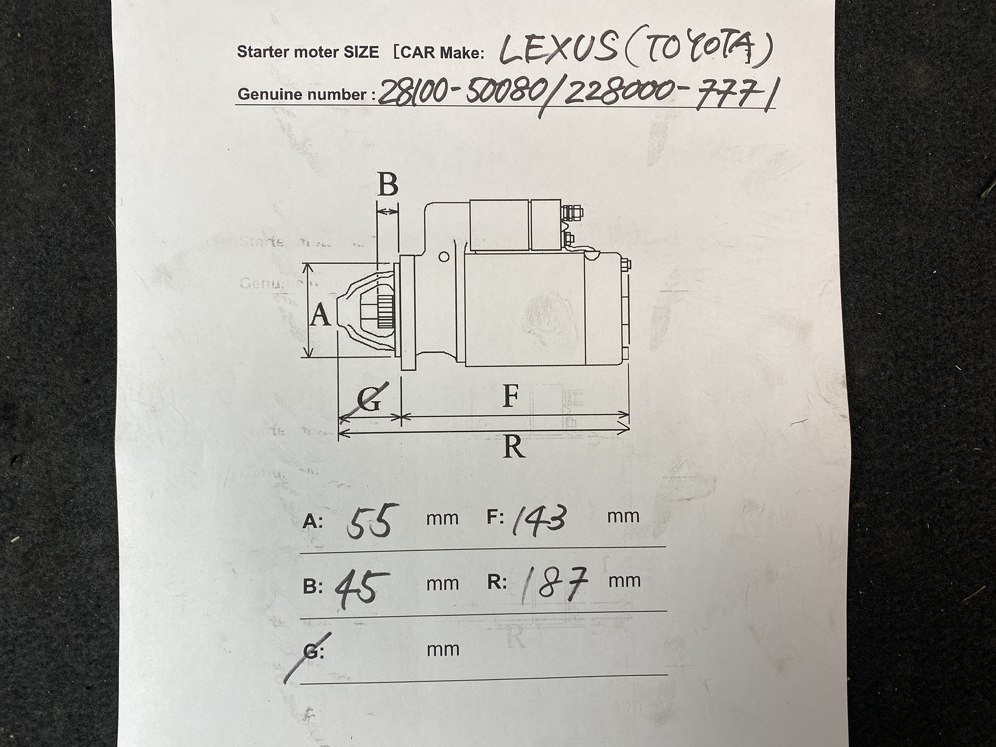 starter_LEX_28100-50080_1 » JDM-PARTS NZ