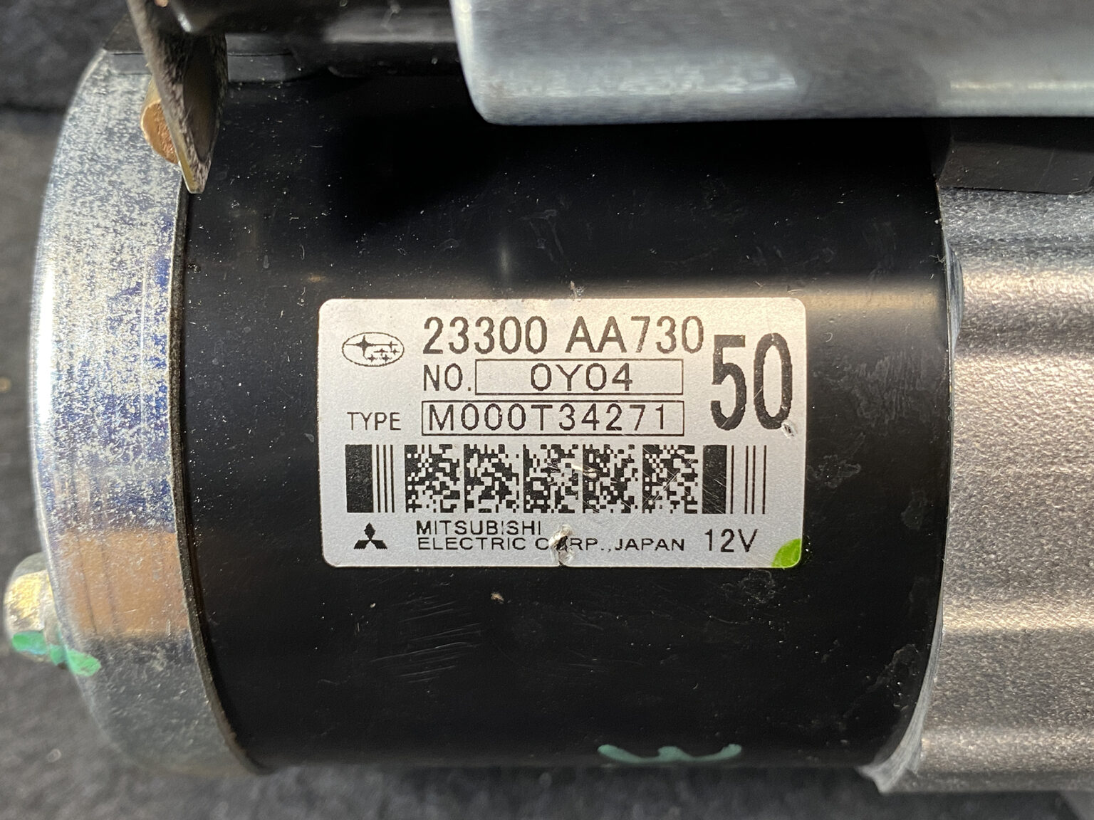 TOYOTA SUBARU Genuine Starter Motor FA20 TOYOTA 86 ZN6 BRZ 23300 AA730 ...