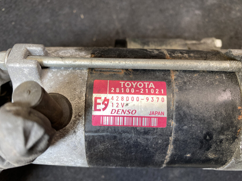 Genuine Starter Motor TOYOTA SPADE bB SIENTA 1NZ-FE 1NZ 28100-21021 / 428000-9370 » JDM-PARTS NZ