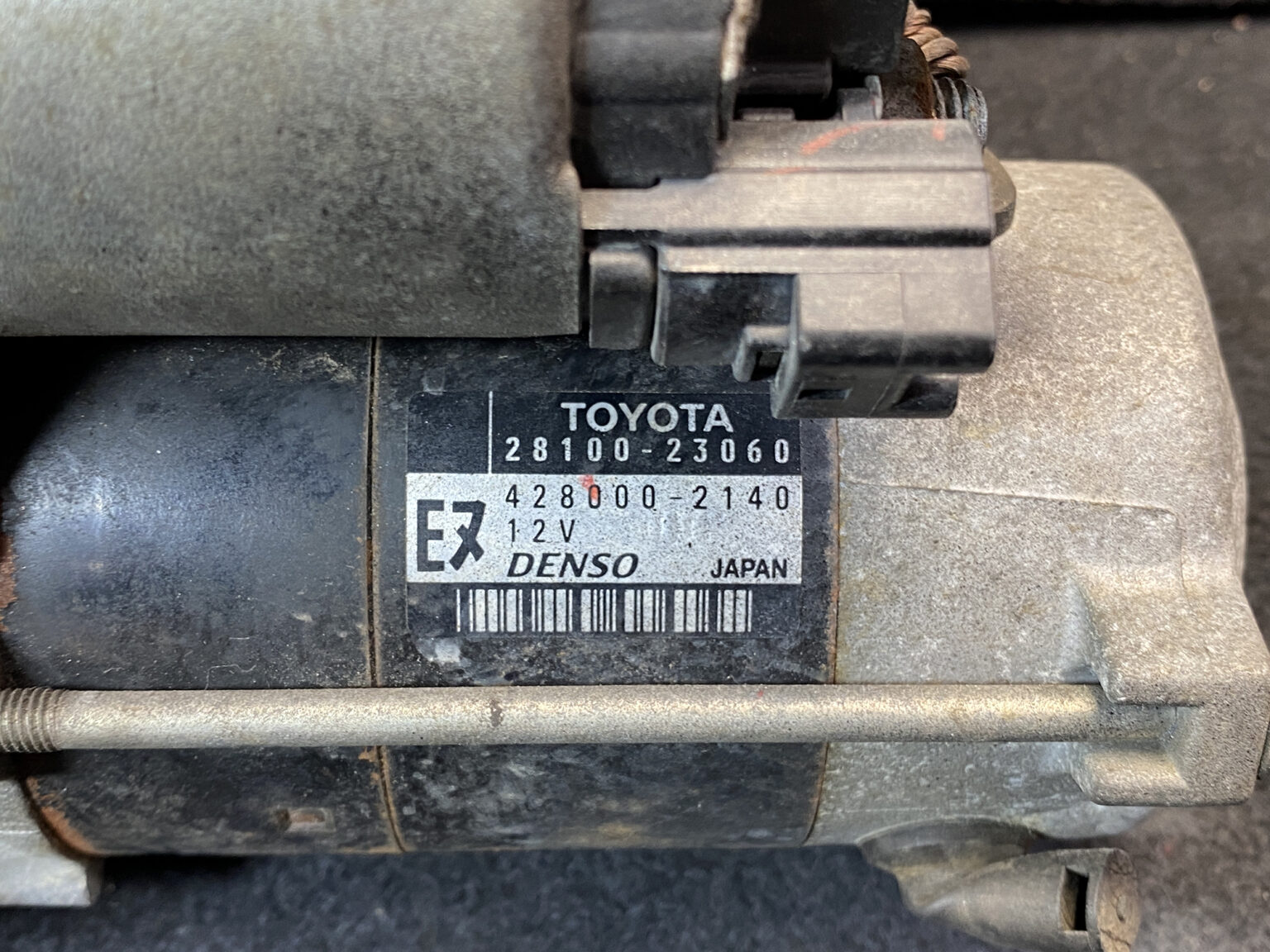 Genuine Starter Motor TOYOTA RACTIS VITZ BELTA 2SZ-FE 28100-23060 / ...