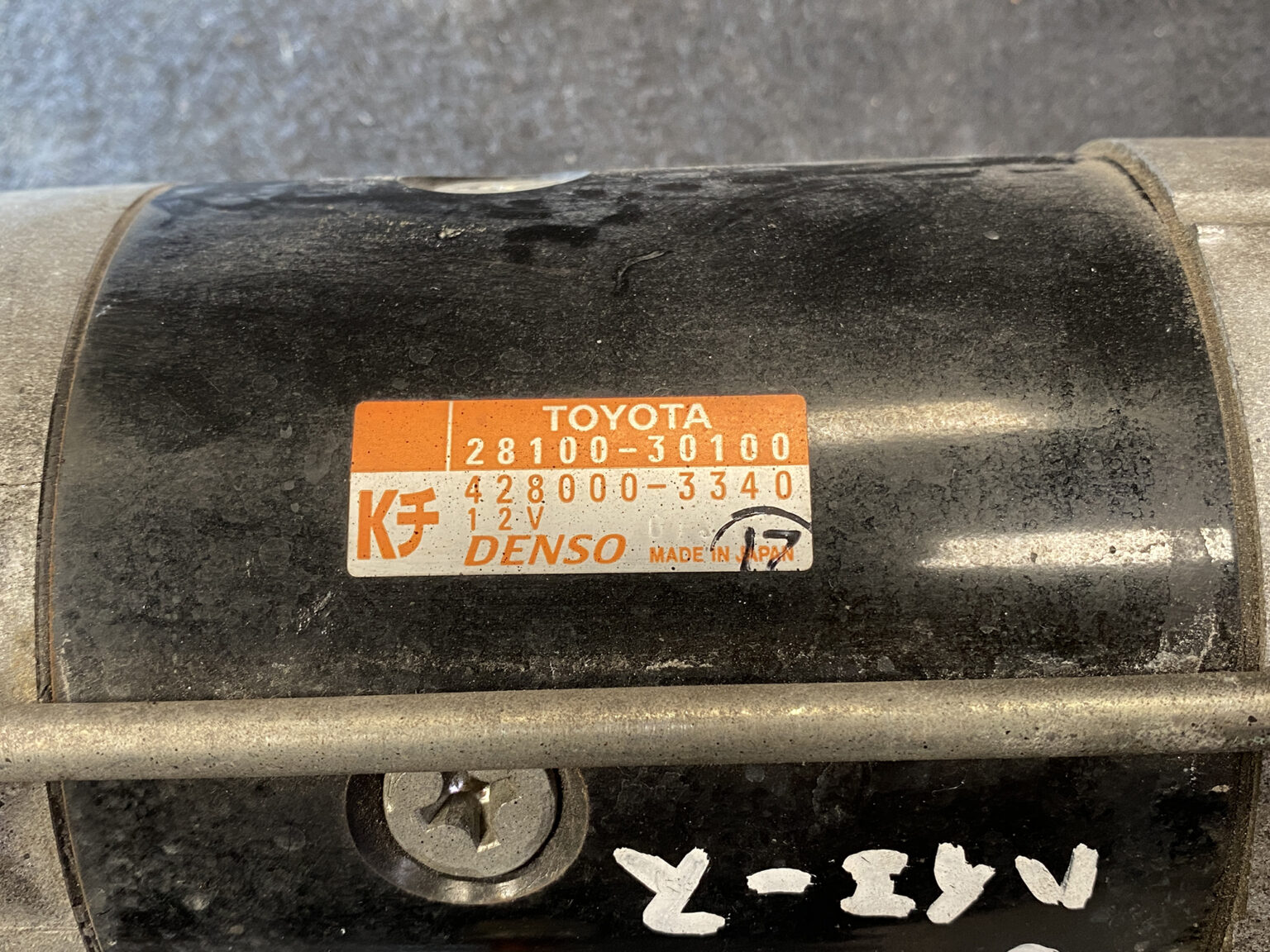 TOYOTA Genuine Starter Motor HIACE 2KD DIESEL 28100-30100 / 428000-3340 ...