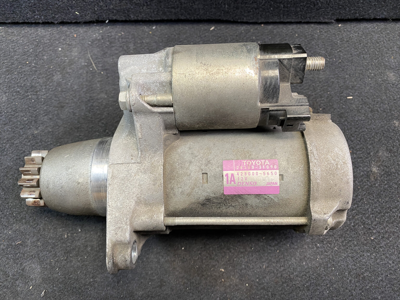 TOYOTA Genuine Starter Motor VELLFIRE ALPHARD Camry 2AZ 28100-31090 ...