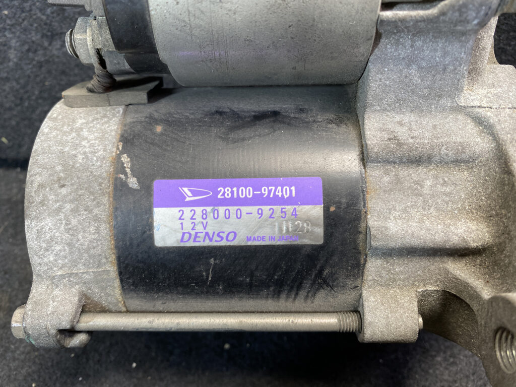 TOYOTA DAIHATSU Genuine Starter Motor TOYOTA bB PASSO K3 28100-97401 / ...