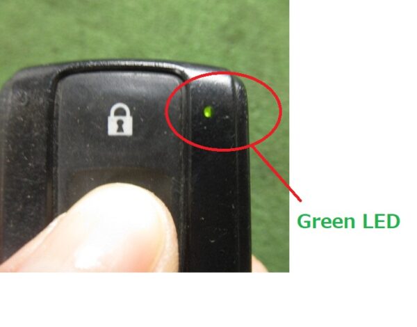 TOYOTA PASSO,DAIHATSU BOON,RUSH SMART KEY 2 Buttons TYPE A,B Green LED ...