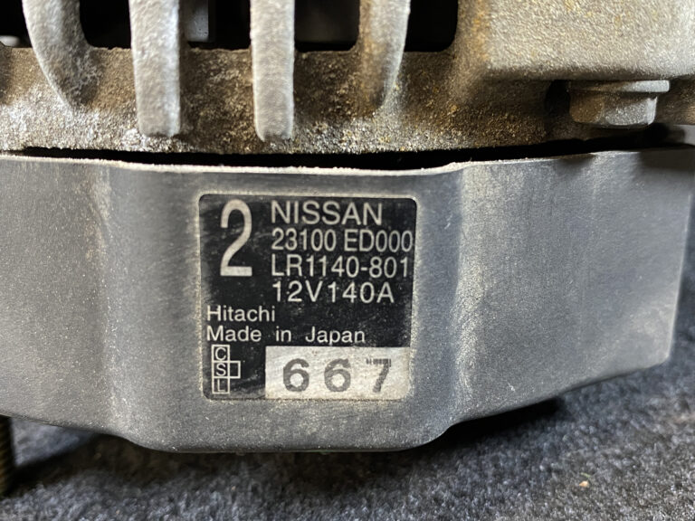 Genuine Alternator NISSAN NOTE CUBE HR15DE / ED000 / ED00B / LR1140-801 ...