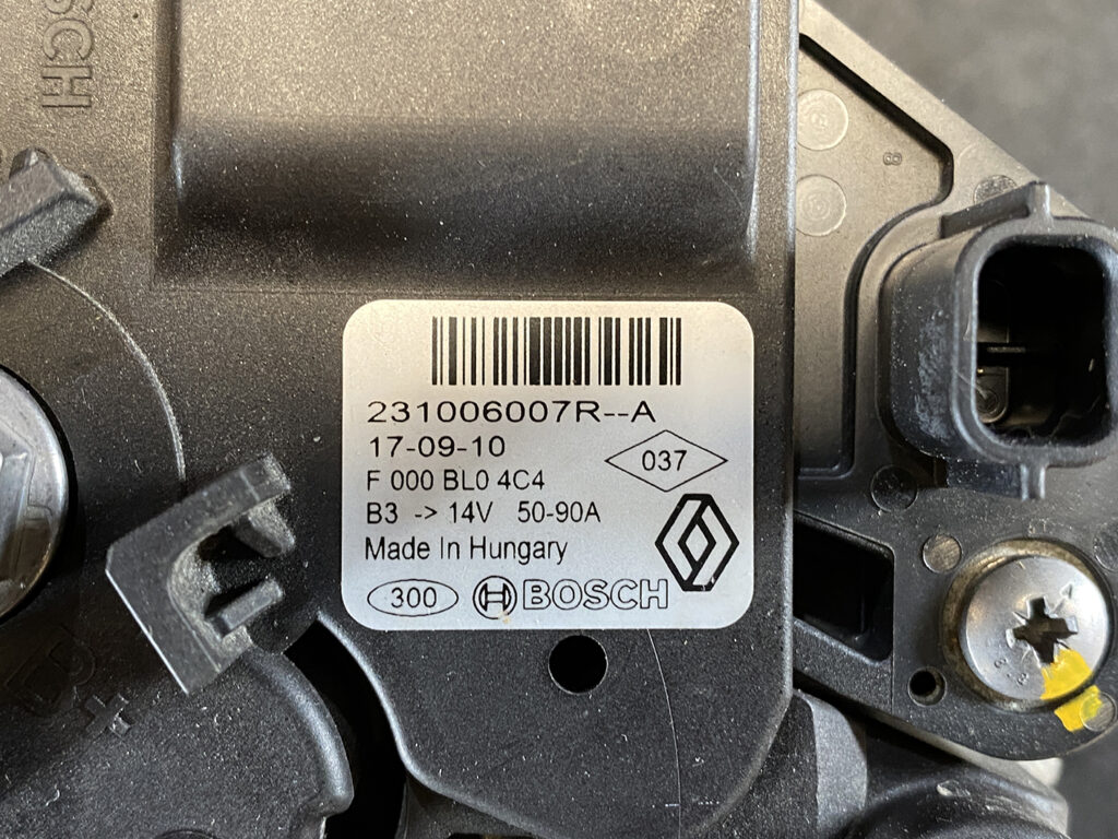 Genuine Alternator RENAULT CLIO Captur SMART 231006007R » NZ$321.95 ...