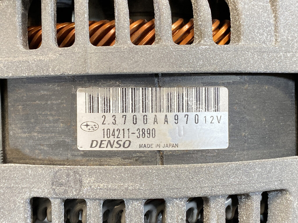 Genuine Alternator SUBARU IMPREZA XV FB20 / 23700 AA970 / 104211-3890 ...
