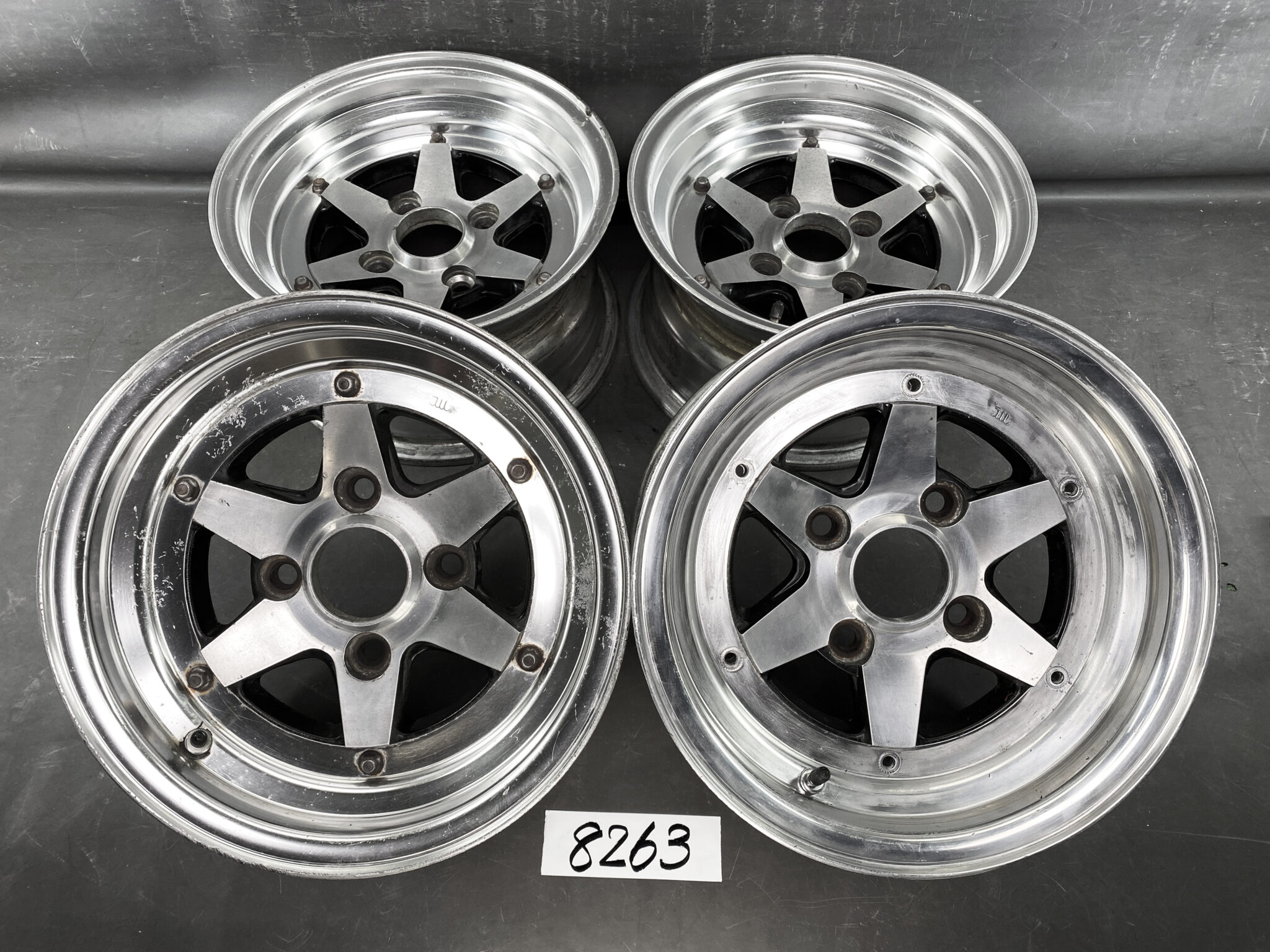 SSR SPEED STAR LONGCHAMP XR4 / XR-4 Type-A 3 piece 13×6.5j +6 / 13x7j 0 ...