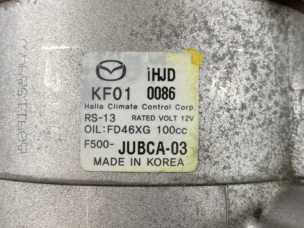 Genuine AC COMPRESSOR MAZDA CX5 KE Mazda 3 AXELA BM / KF01-61-450A » NZ ...