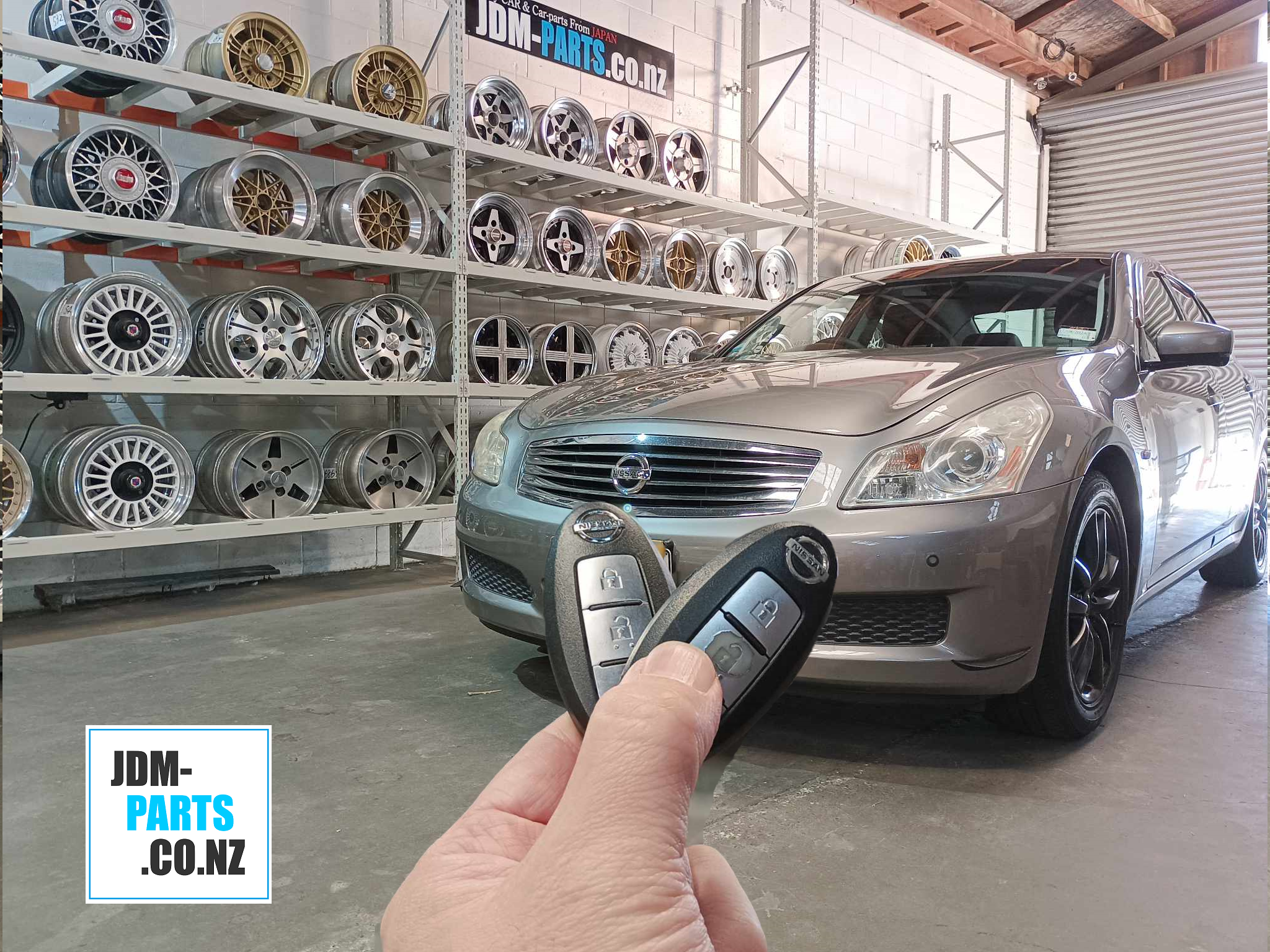 NISSAN SKYLINE V36 Replacement key » JDM-PARTS NZ