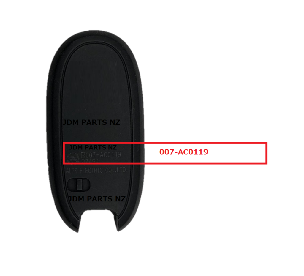 SUZUKI Genuine SMART KEY Fob 4 BUTTONS 313.8Mhz MODEL 007-AC0119 ...