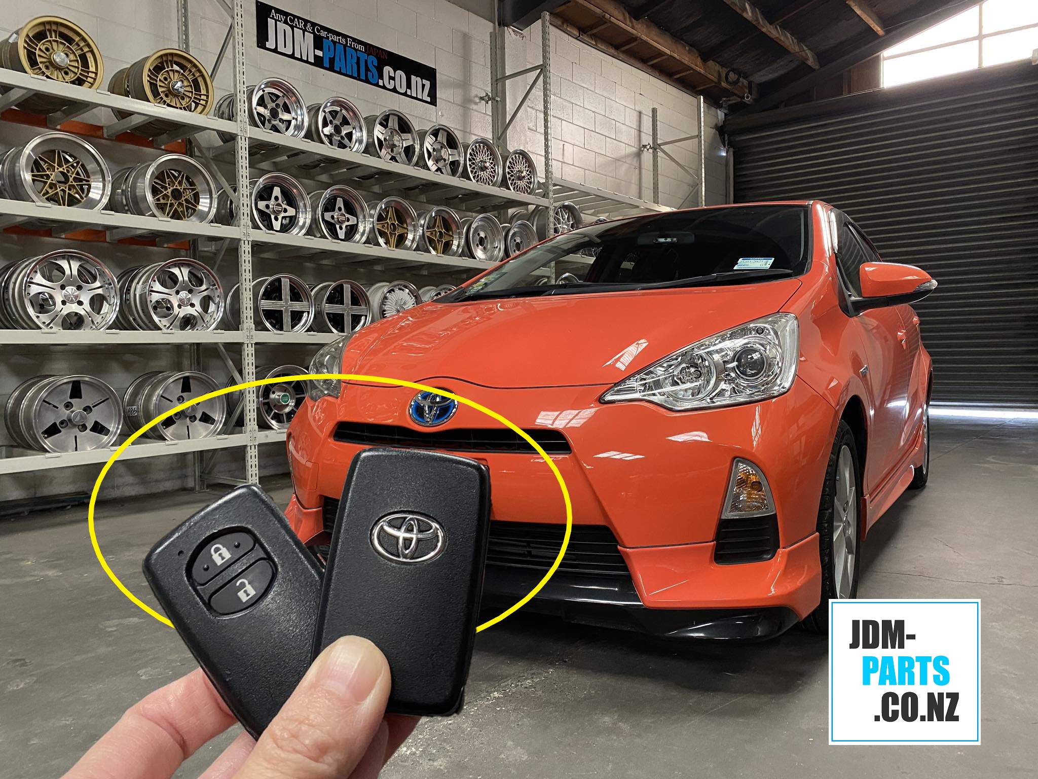 TOYOTA AQUA Replacement smart key » JDM-PARTS NZ