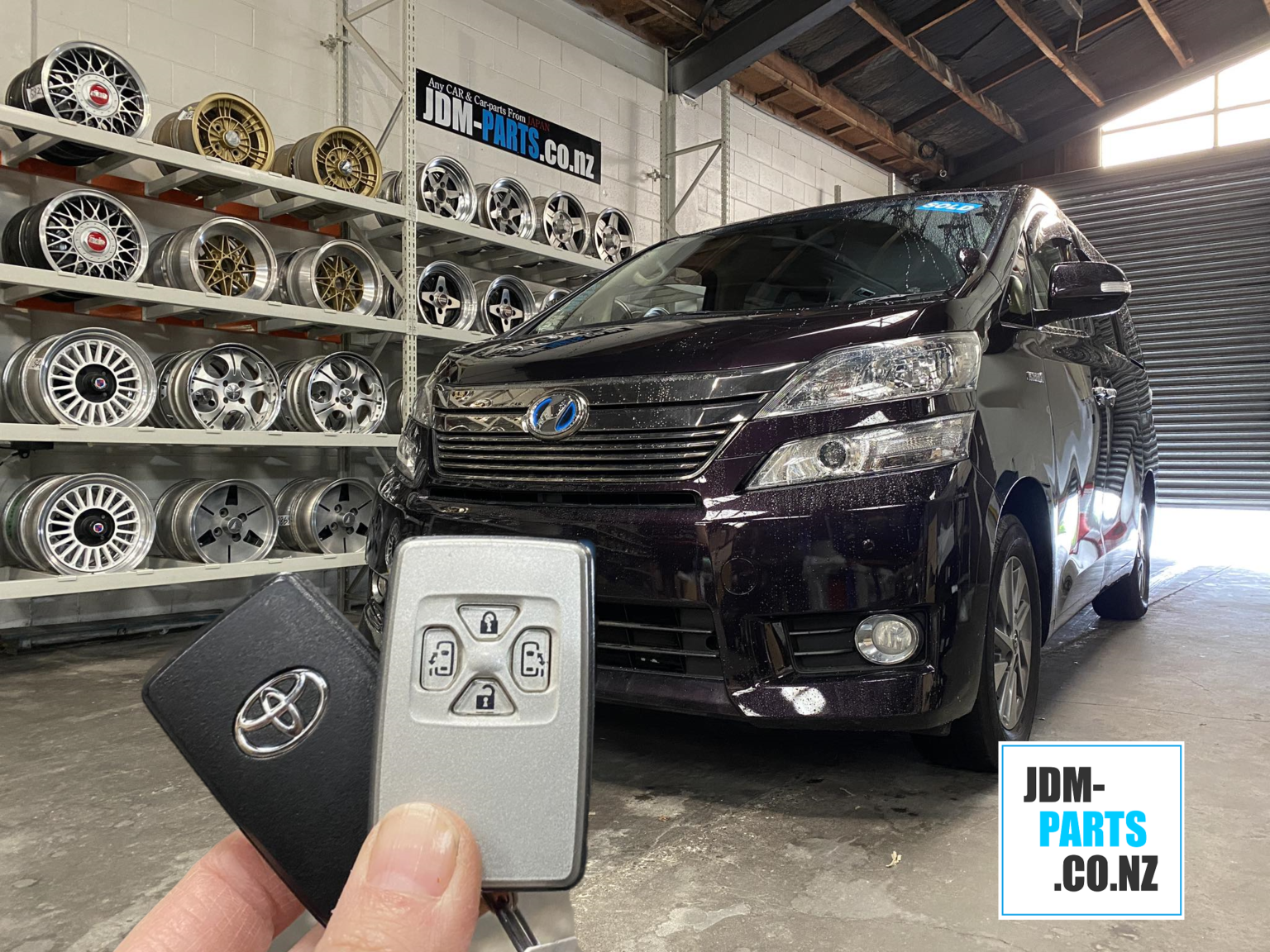Toyota Vellfire Replacement key » JDM-PARTS NZ