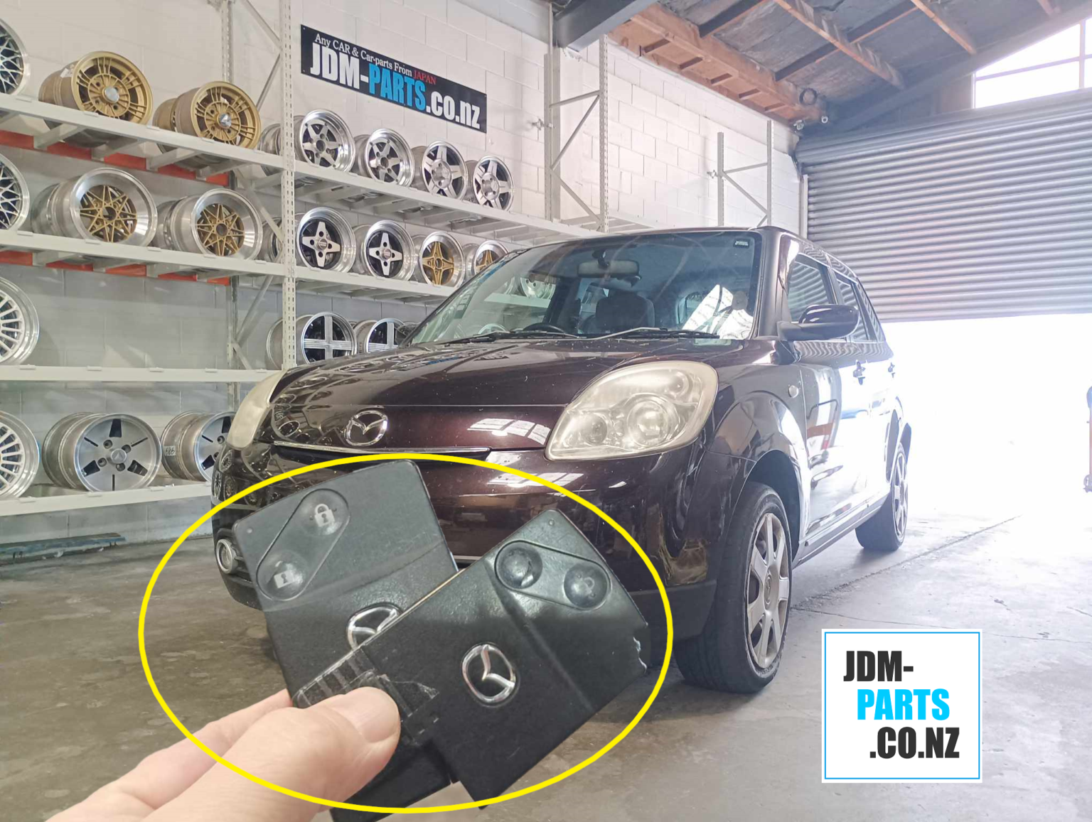 MAZDA VERISA CARD Replacement key » JDM-PARTS NZ