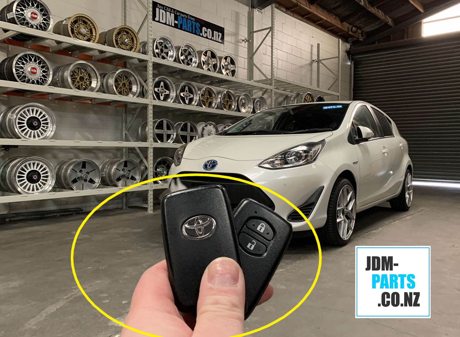 Toyota AQUA Hybrid Replacement key » JDM-PARTS NZ