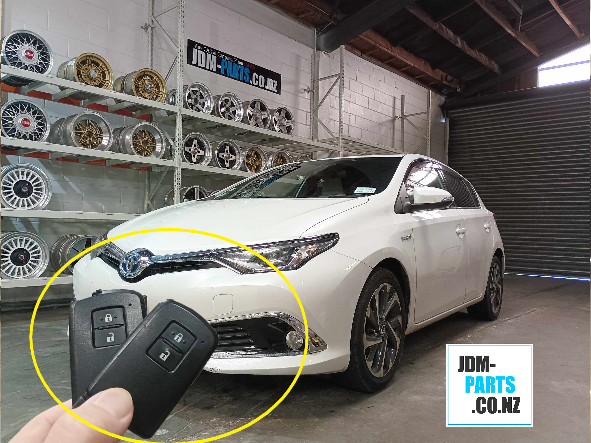 Toyota Corolla AURIS Hybrid Replacement key » JDM-PARTS NZ