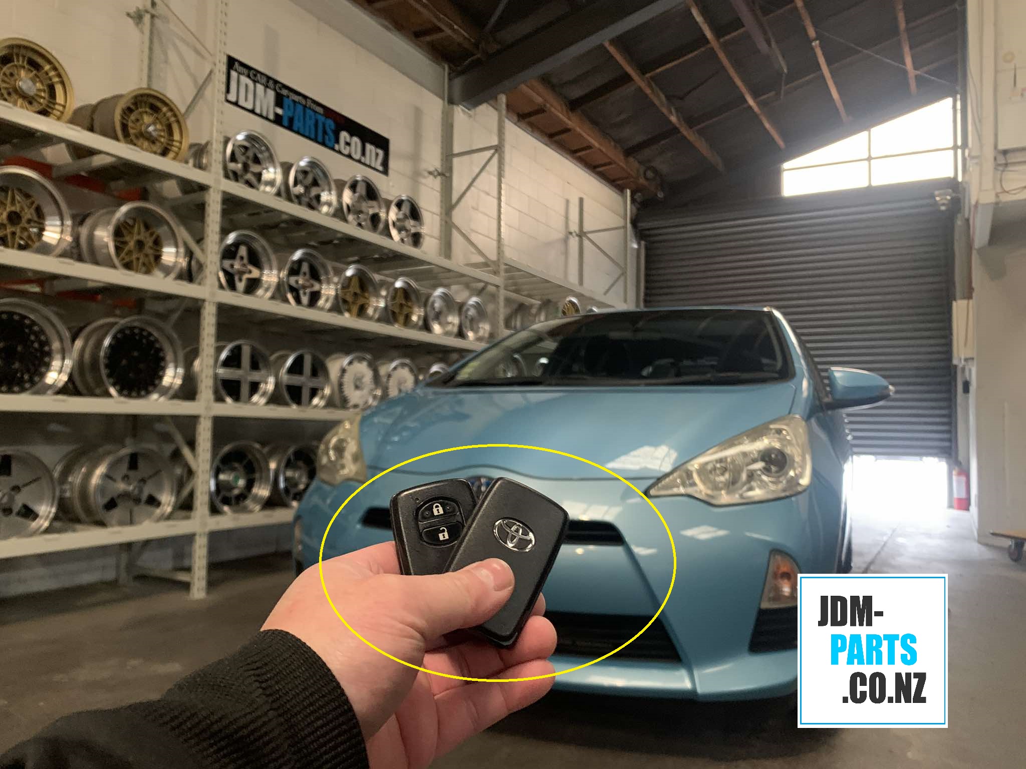 TOYOTA AQUA Replacement key » JDM-PARTS NZ