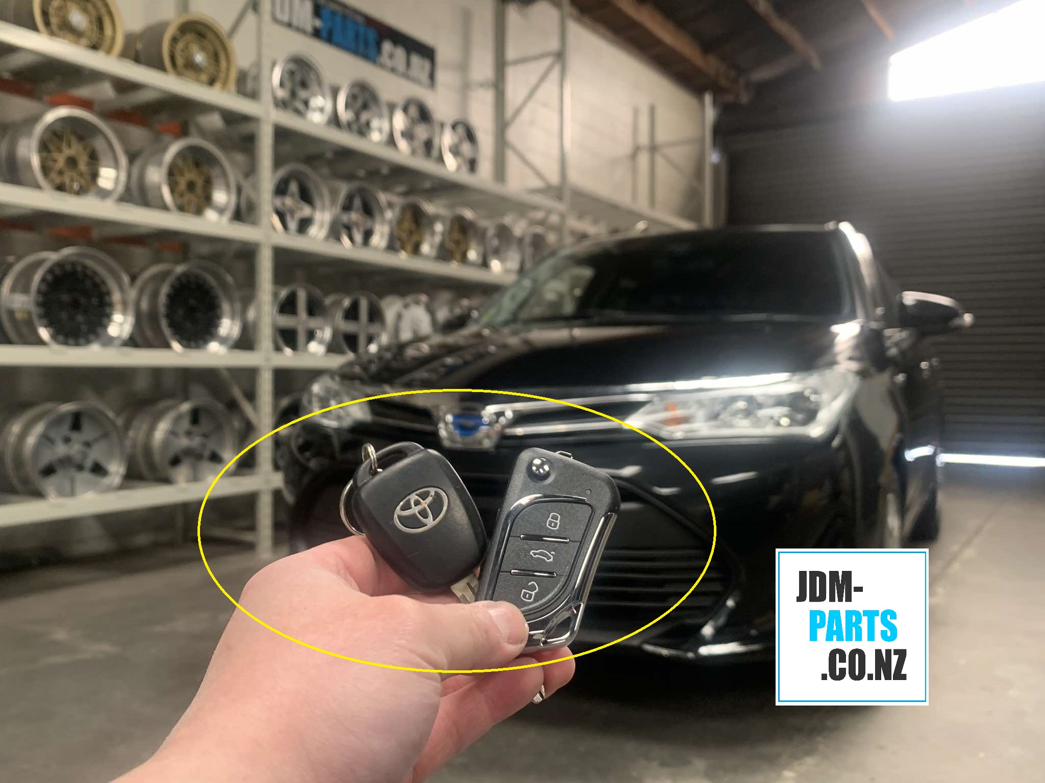 TOYOTA AXIO FIELDER HYBRID Replacement key » JDM-PARTS NZ
