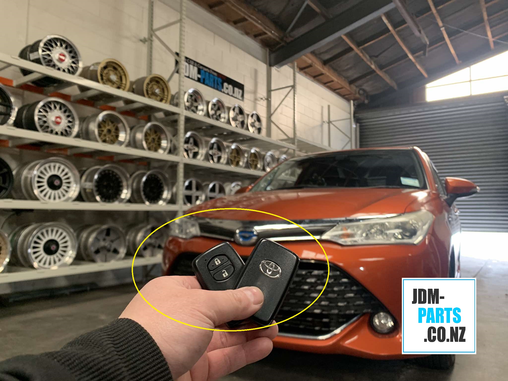 TOYOTA FIELDER HYBRID Replacement key » JDM-PARTS NZ