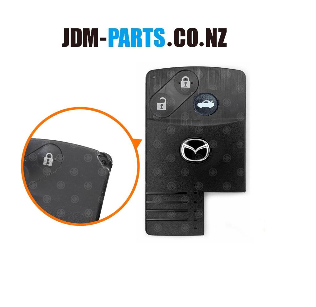 MAZDA SMART KEY Card type Key fob Shell Transferable Replacement shell ...